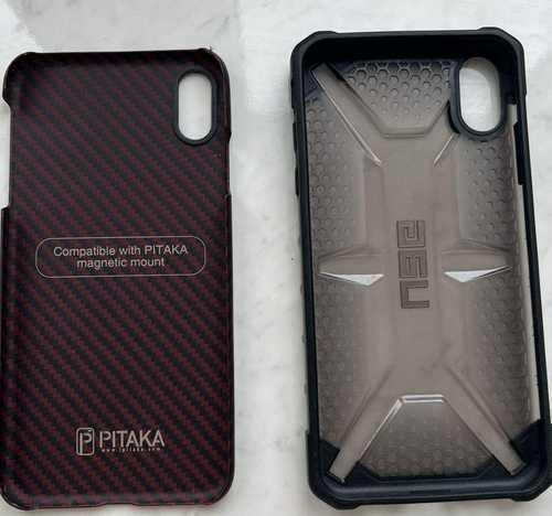 Чехол на iPhone XS max pitaka uag оригинал