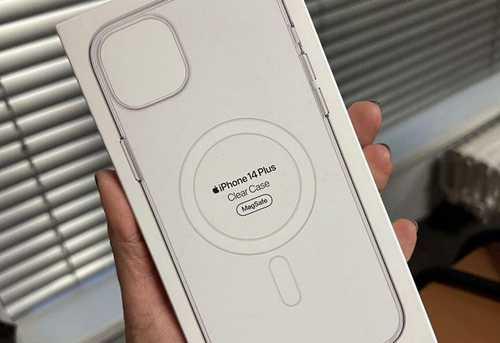 Прозрачный чехол MagSafe Apple iPhone 14 Plus