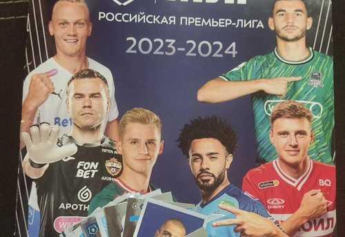 Наклейки panini рпл 2023- 2024