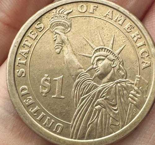 Монета 1 доллар 2007 года - «George Washington