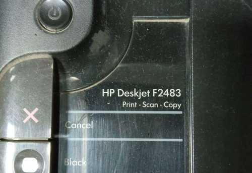 Принтер HP Deskjet F2483 на запчасти