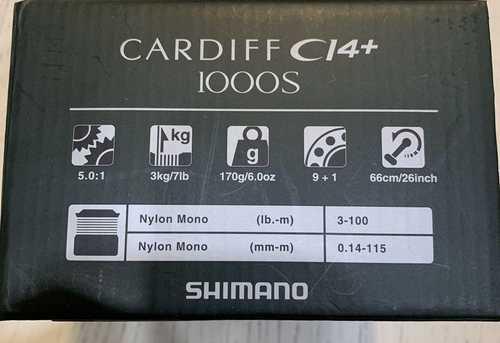 Катушка shimano Cardiff Ci4+ 1000S