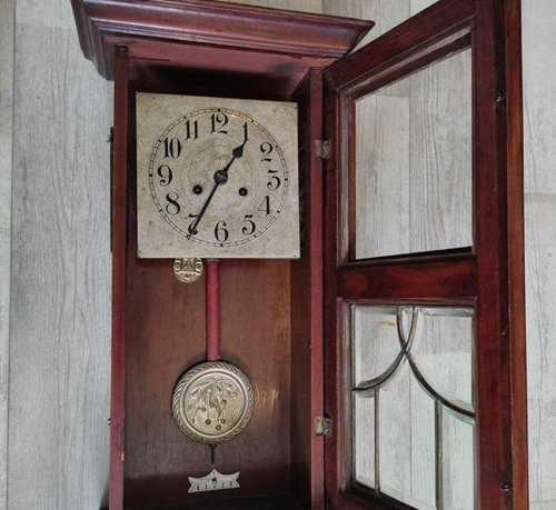 Старинные немецкие настенные часы
