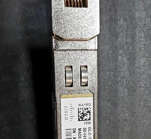 Модуль трансивера Cisco GLC-T-1000base-T SFP, 1 шт