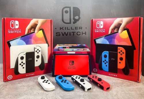 Nintendo Switch oled прошитая новая