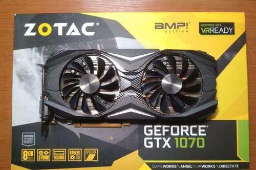 Видеокарта gtx 1070