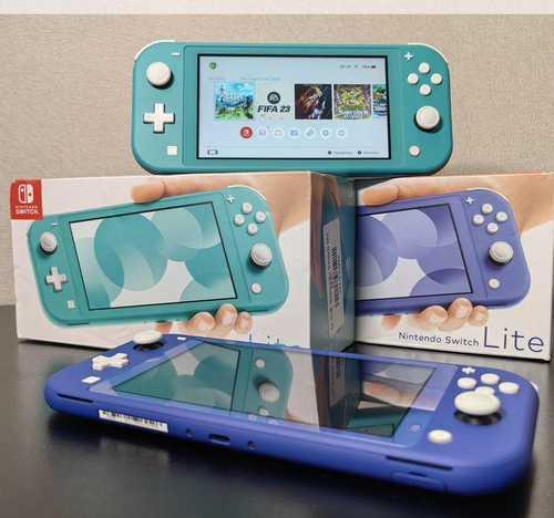 Nintendo Switch Lite 160GB/288GB. Новая Прошитая