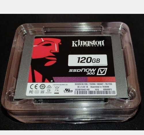 SSD накопитель Kingston SV300S37A/120G 120гб, 2.5"