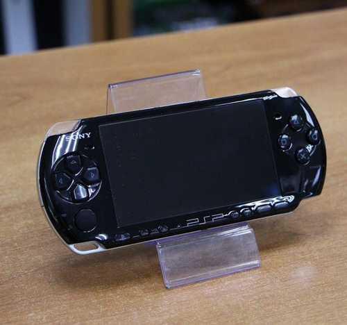 Sony PSP Slim 3008 Black + 32gb прошитая бу