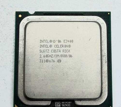 Процессор 775 Soket Celeron E3400 2.6/1/800 б/у