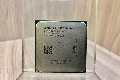 Процессор A4-6300 (Radeon HD 8370D) FM2