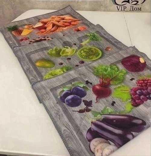 Полотенца 3D С овощами микрофибра