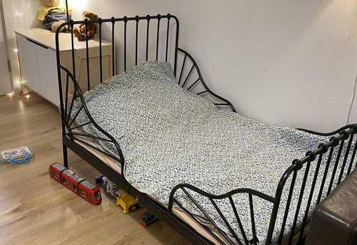 Кровать детская растущая икея минен