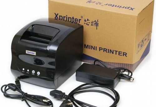 Термопринтер для печати этикеток xprinter XP-365B
