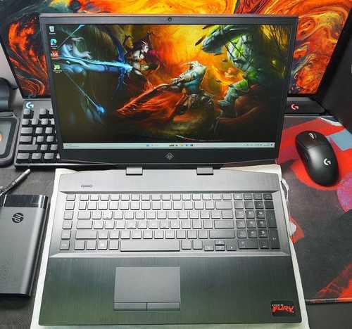 HP Omen 17 RTX 2060 / i5-10300H 16GB 1TB 17.3"