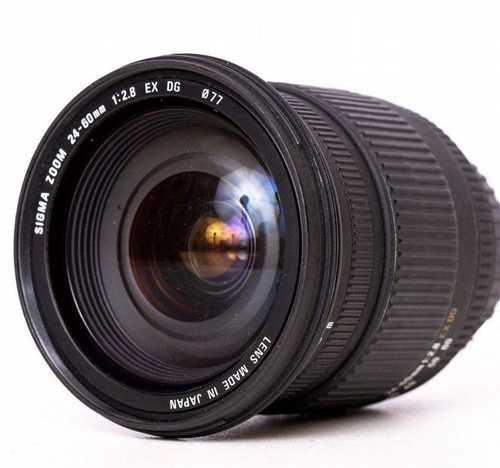 Sigma 24-60mm F/2.8 Canon EF