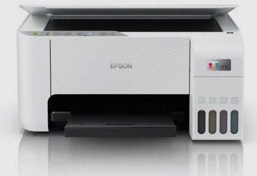 Epson мфу Струйное L3266, белый