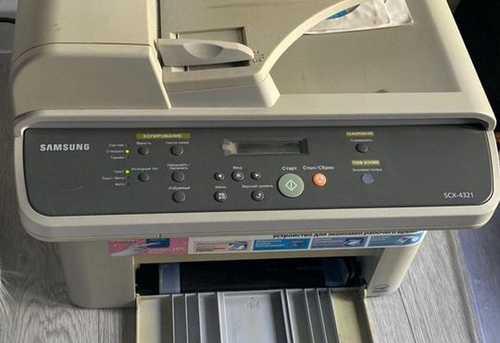 Принтер лазерный мфу samsung scx-4321