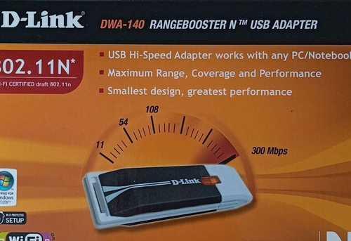 Wifi USB адаптер D-Link DWA-140