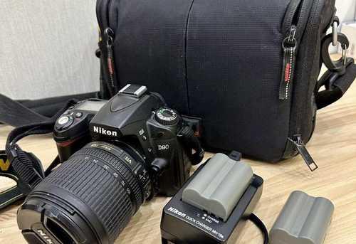 Зеркальный фотоаппарат Nikon D90 18-105VR