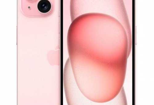Смартфон Apple iPhone 15 128 гб, Dual SIM, розовый