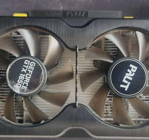 Palit Видеокарта GeForce GTX 1650 Gaming Pro 4 гб