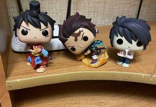 Funko pop One peace, death none, demon slayer