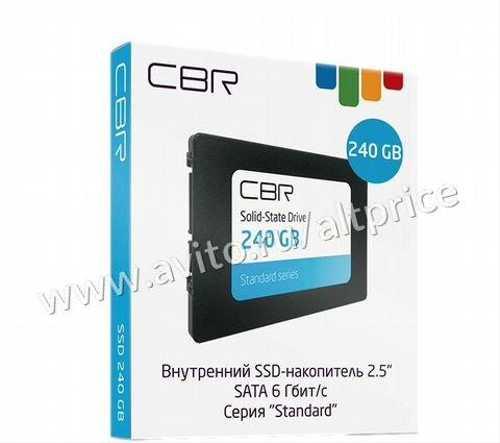 Накопитель SSD CBR 240 GB Standard 2.5" 3D TLC