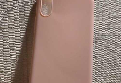 Розовый чехол на iPhone x новый