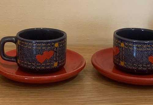 Кофейные пары, керамика. Чехия, 1980-е
