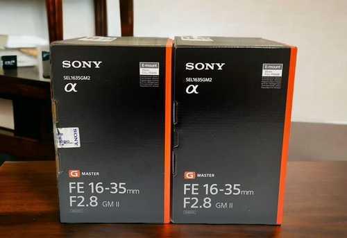 Sony FE 16 35mm F2.8 GM ii новый