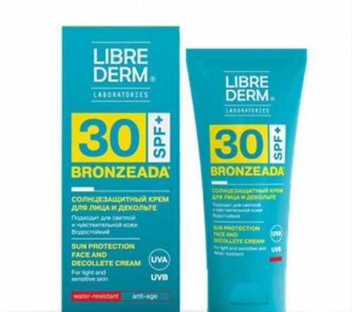 Librederm солнцезащитный крем spf30