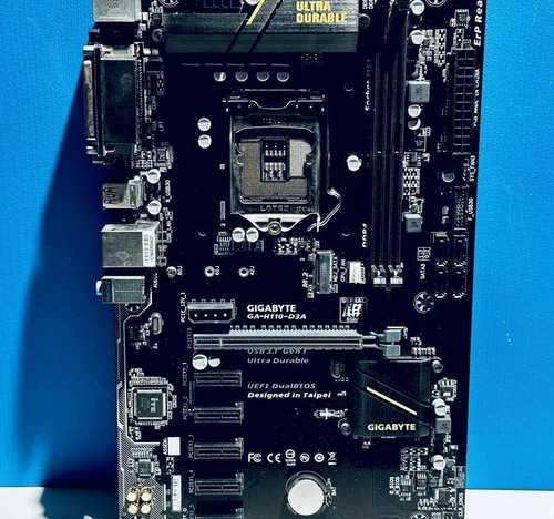 Материнская плата Gigabyte ga H110 d3a