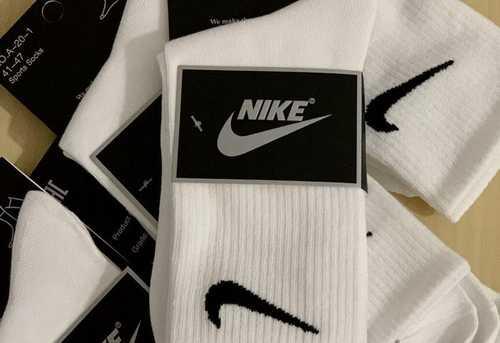 Носки белые высокие Nike Everyday