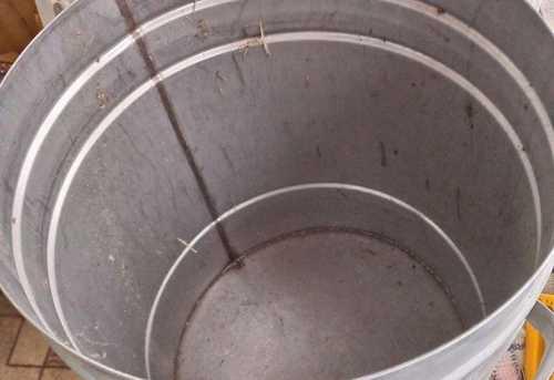 Бочка, кастрюля для воды из нержавейки
