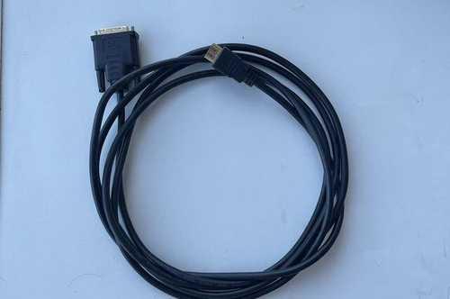 Провод hdmi dvi 3метра