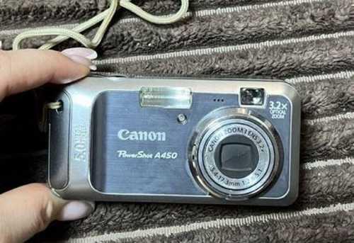 Фотоаппарат Canon PowerShot A450