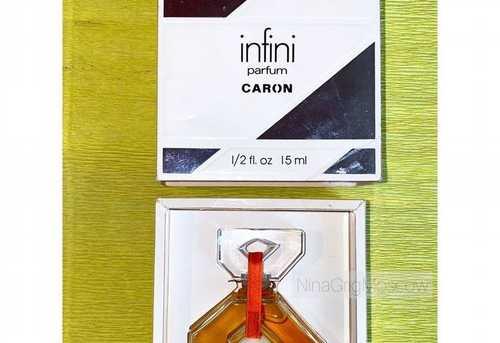 Винтаж духи Caron Infini (1970). 15мл. Новые