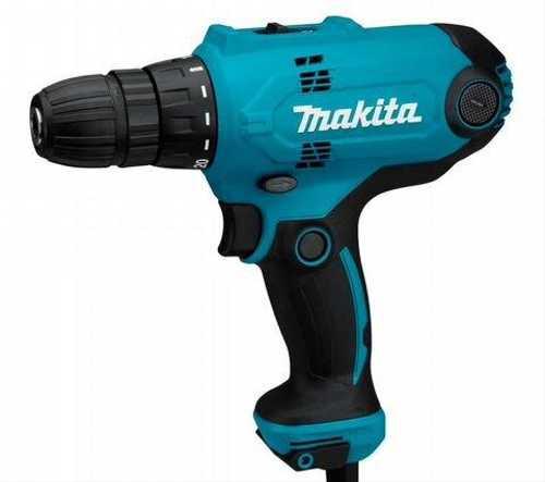 Сетевая дрель-шуруповерт Makita DF0300 безударная