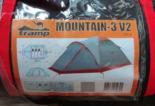 Новая палатка tramp mountain-3 v2