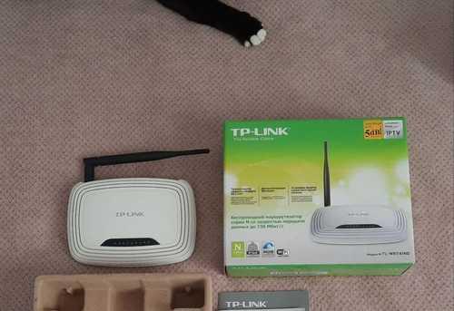 Роутер tp link TL-wr741ND рабочий