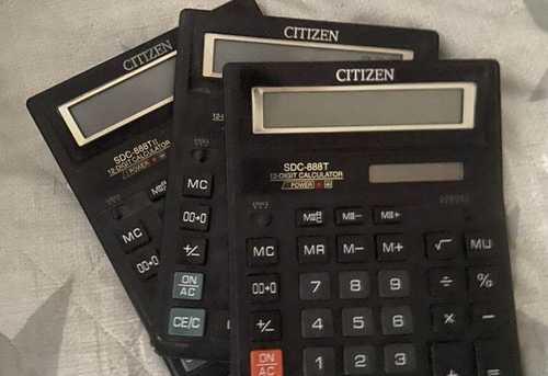 Калькулятор citizen sdc 888t