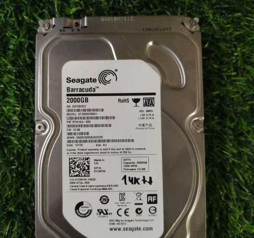 Жесткий диск HDD 2tb Seagate