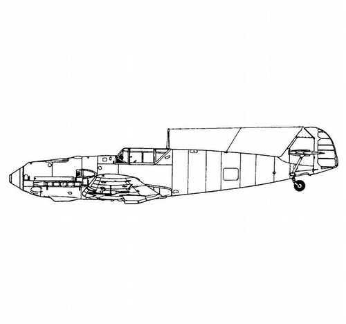 Сборные модели Bf-109E 1/72