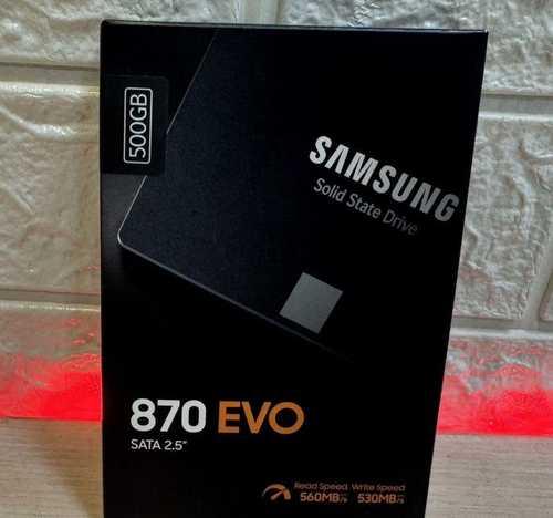 Samsung 870 Evo 500GB