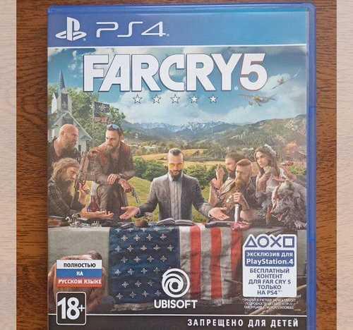 Far cry 5 ps4 диск