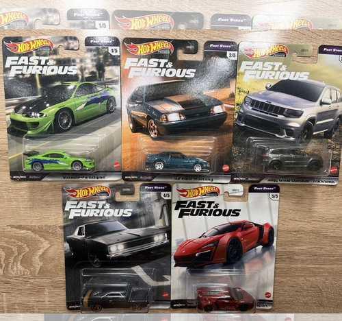 Hot wheels Fast and Furious Fast Stars