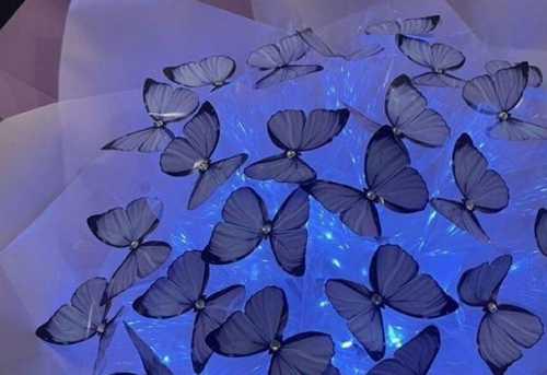 Букет ночник из бабочек с подсветкой