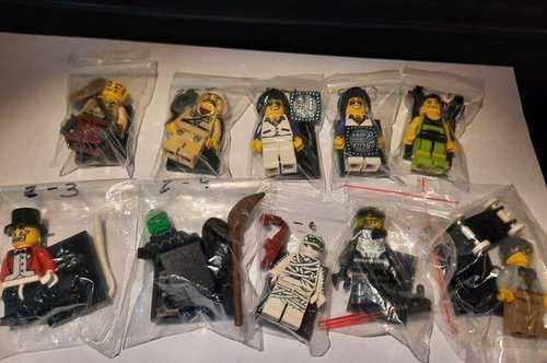 Лего коллекционные фигурки 1,2,3,4 серии +
