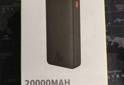 Внешний аккумулятор Baseus 20w 20 000 mAh